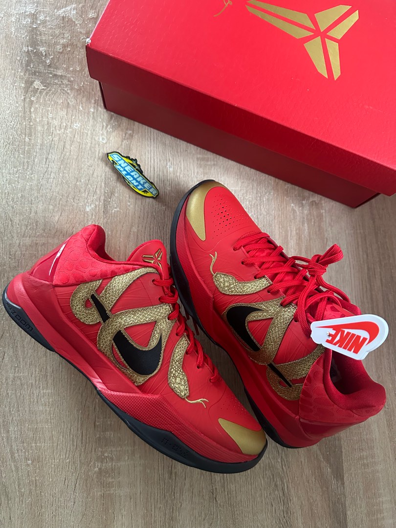 Nike Kobe 5 Protro Year of the Mamba 'University Red', Men's Fashion ...