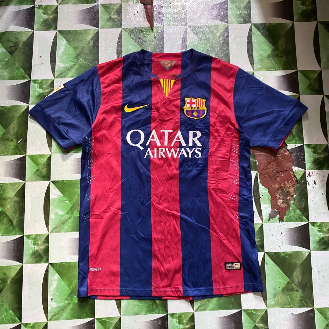 NIKE QATAR AIRWAYS FOOTBALL JERSEY, Men's Fashion, Tops & Sets, Tshirts & Polo Shirts on Carousell