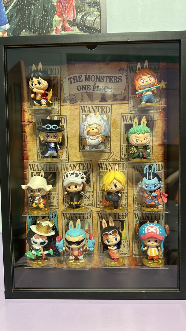Popmart One Piece The Monsters Full Set, Hobbies & Toys, Toys & Games ...