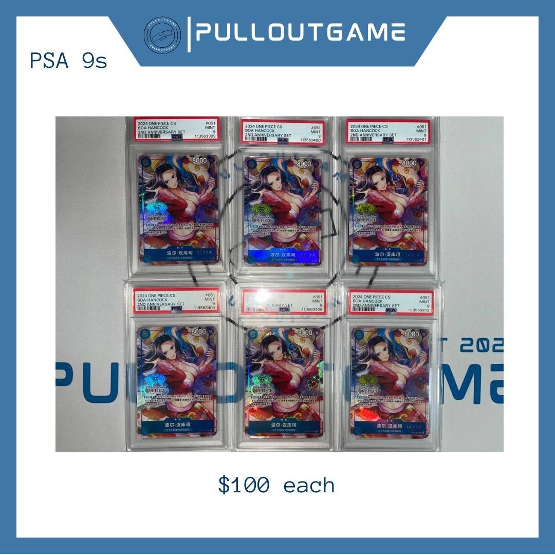 OPTCG One Piece Card Game - Graded Cards, Hobbies & Toys, Toys & Games ...