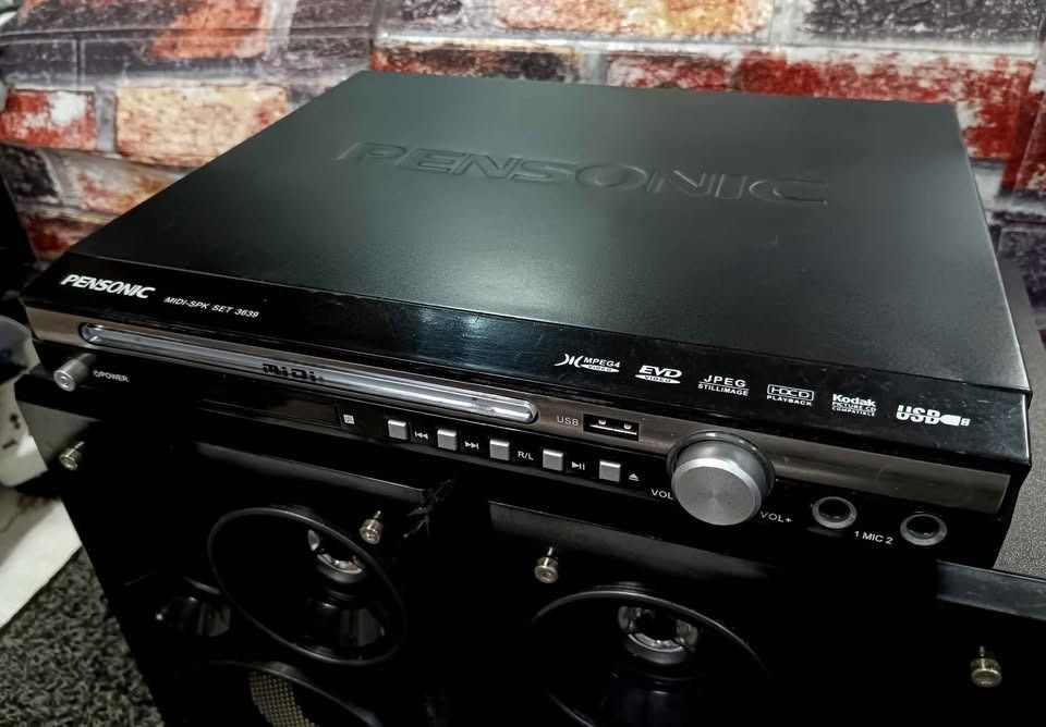 PENSONIC MIDI-SPK SET 3639 Karaoke Player with Speaker, Audio ...