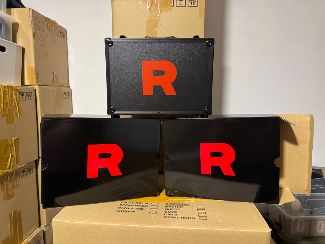 Pokemon Team Rocket Case and Cards, Hobbies & Toys, Toys & Games on ...