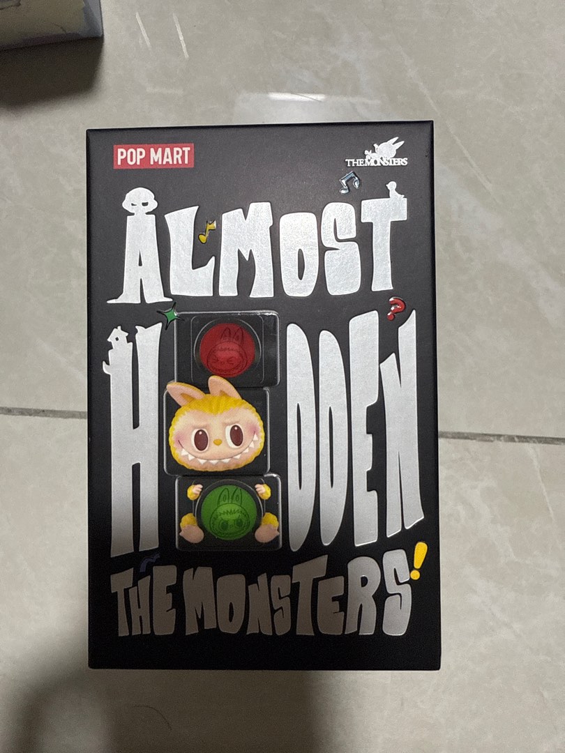 POP MART Almost Hidden The Monsters Blind Box- Bread Bag, Hobbies ...