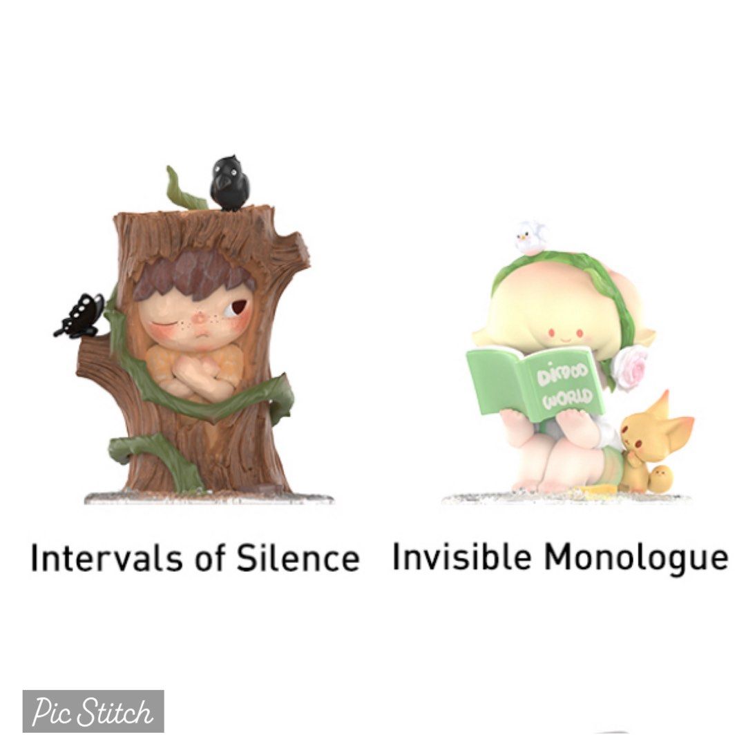 Pop Mart Hand in Hand Series Figures Set - Intervals of Silence (Hirono ...