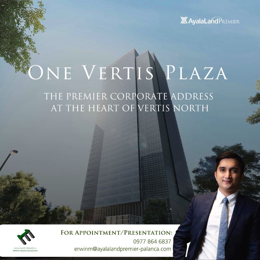 Pre-selling | Whole Floor Office Space Unit at One Vertis Plaza in ...
