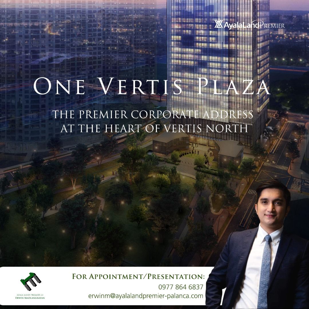 Pre-selling | Whole Floor Office Space Unit at One Vertis Plaza in ...