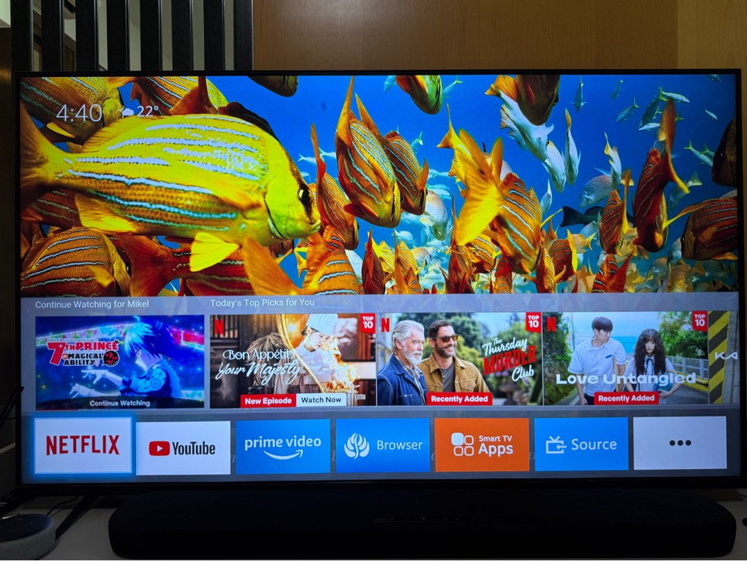 PRISM+ E55 4K Smart TV (55 inches), TV & Home Appliances, TV & Entertainment, TV on Carousell