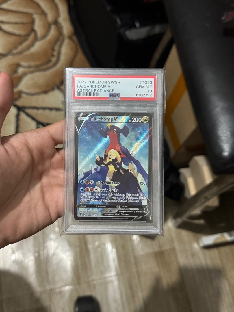 PSA 10 Garchomp V Trainer Gallery - Pokemon Astral Radiance V TG ...