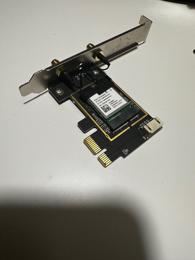Qualcomm NCM865 PCI-e WiFi 7 Expansion Card BT5.4 (Works with AMD and ...