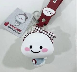 4Fingers Crispy Chicken Keychain Crew, Hobbies & Toys, Toys & Games on ...