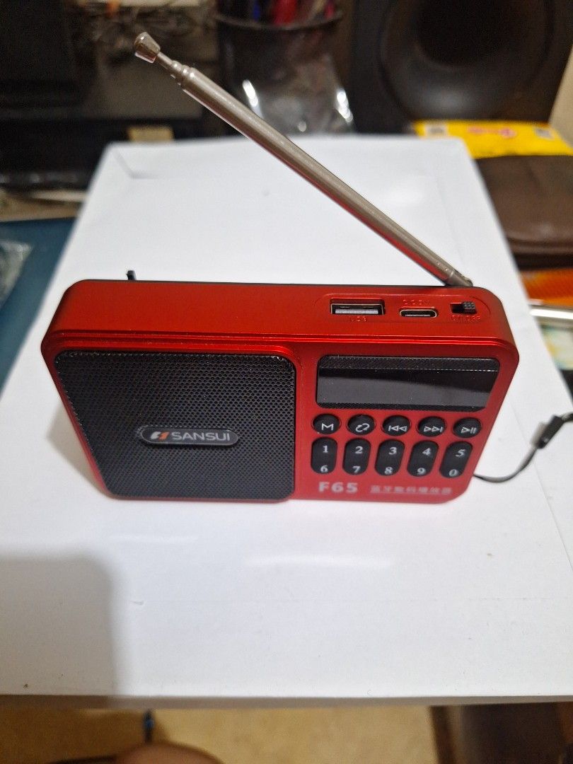 Sansui F65 Portable Bluetooth Radio, Audio, Portable Music Players on ...