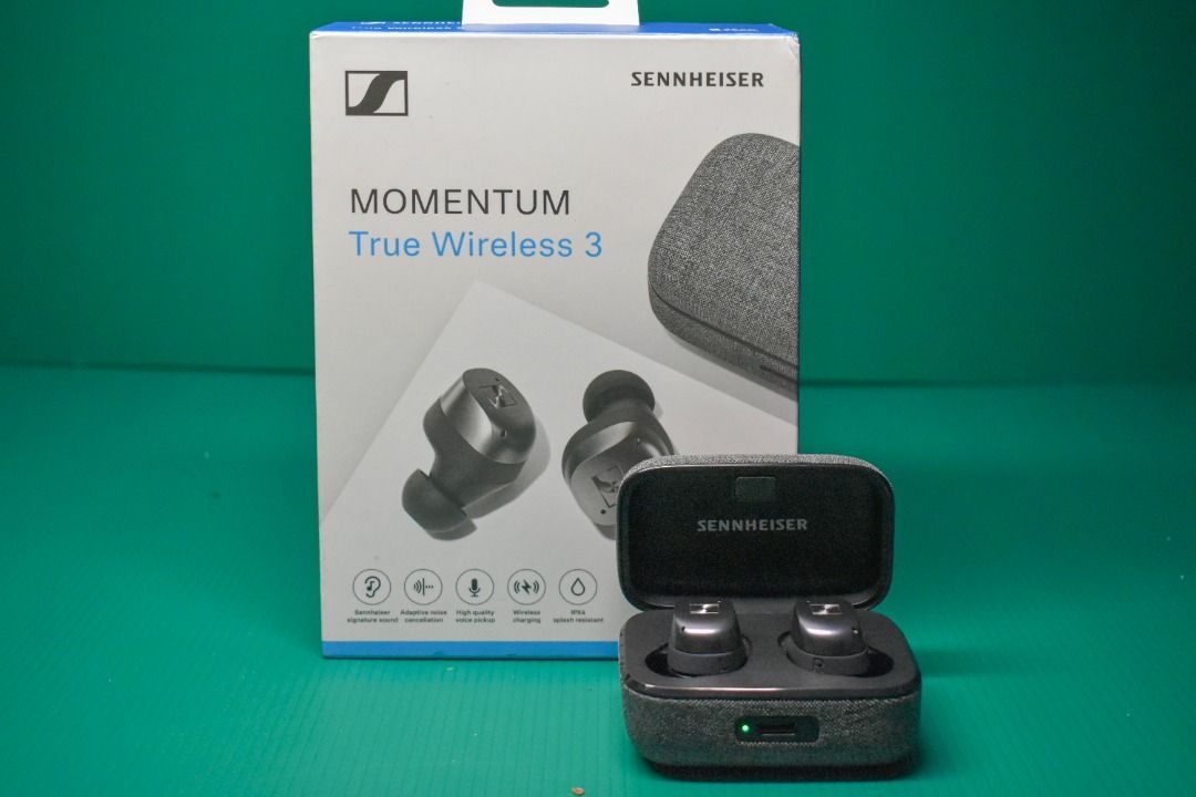 Sennheiser 森海塞爾/MOMENTUM True Wireless 3/MTW3/真無線藍牙耳機/二手良品/萬元旗艦/主動降噪, 耳機及錄音音訊設備, 耳機在旋轉拍賣