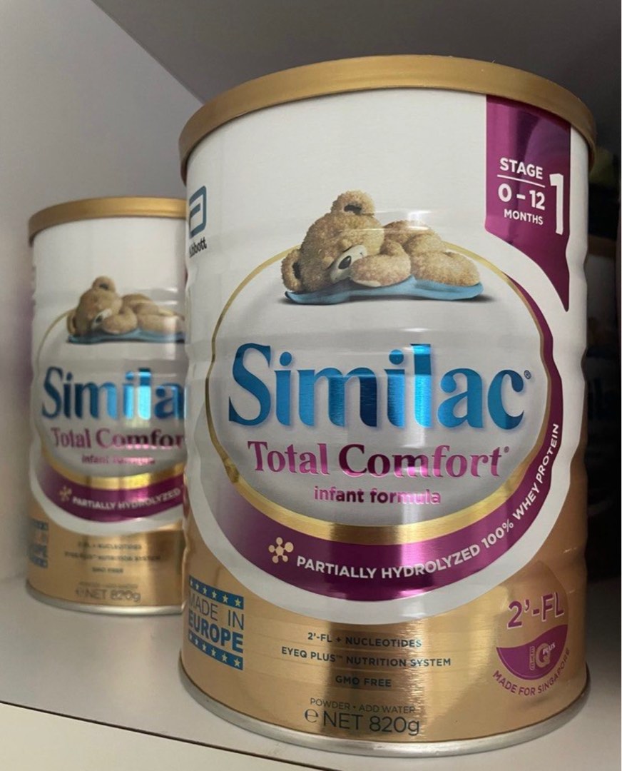 Similac Total Comfort Stage 1 Infant Formula, Babies & Kids, Nursing ...