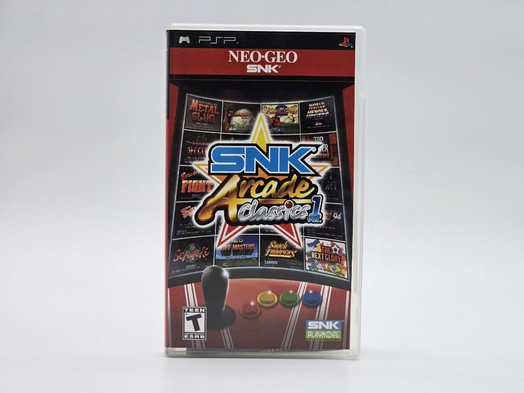 SNK Arcade Classics Vol 1 for PSP, Video Gaming, Video Games ...