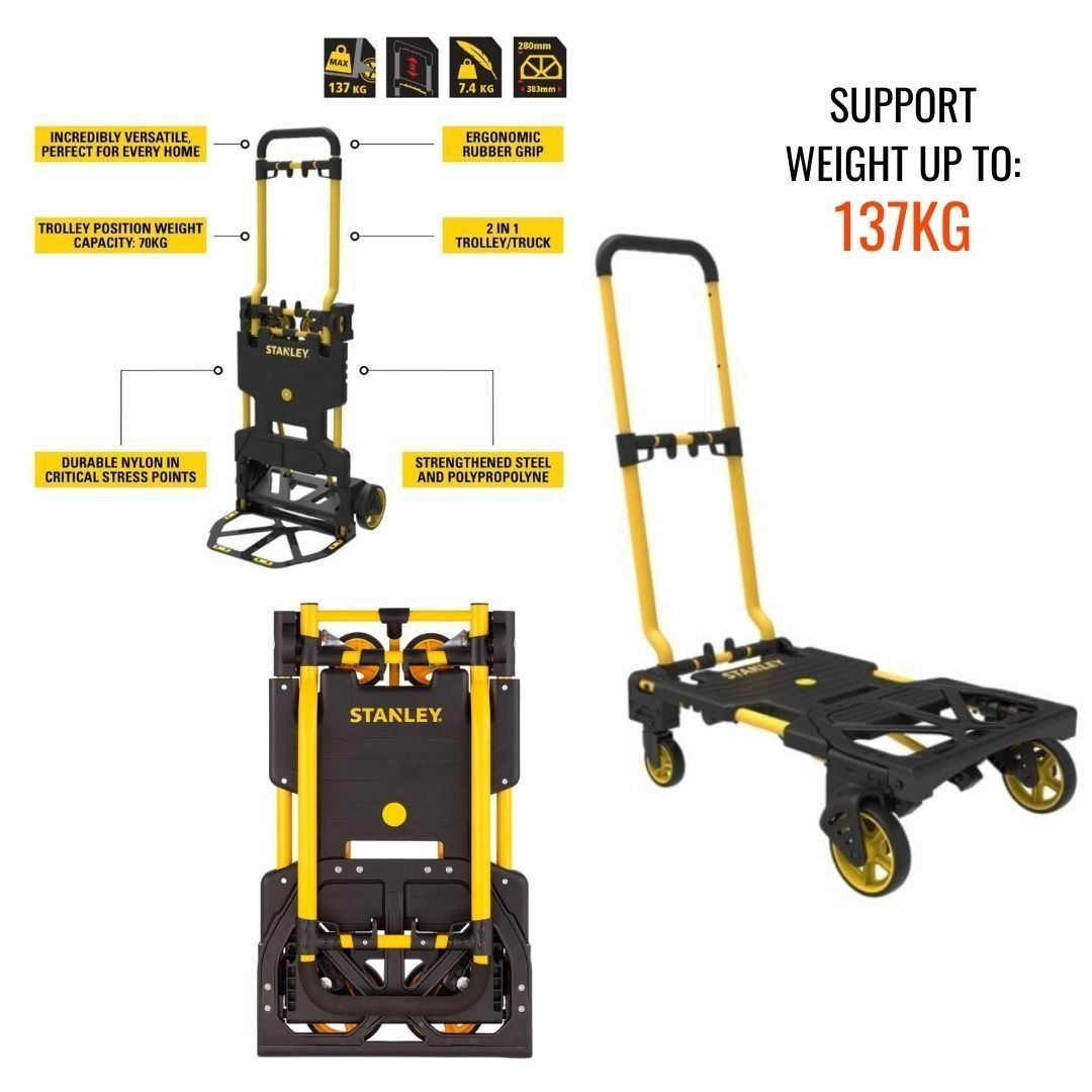 Stanley Trolley 2 In 1 Heavy Duty Strong Quality, Babies & Kids, Going ...