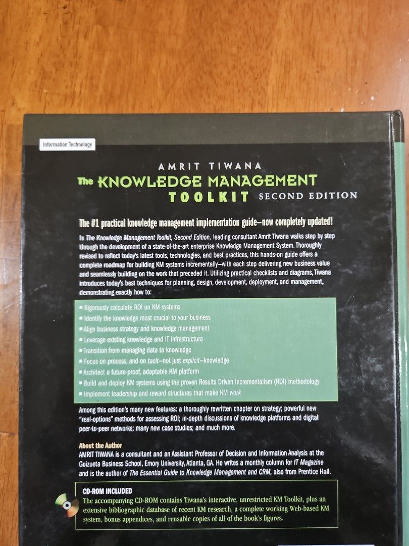 The Knowledge Management Toolkit, 2nd Edition, Hobbies & Toys, Books ...