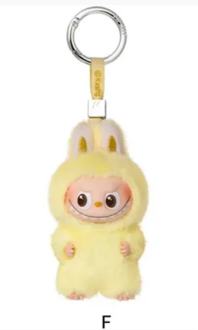 “F” Pin for Love Series F Labubu (yellow), Hobbies & Toys, Toys & Games ...