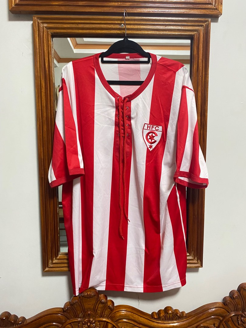 Vintage HFC Shoestring Football/Soccer Jersey, Men's Fashion, Tops ...