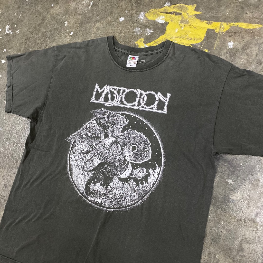 Vintage Mastodon Promo Band Tee Vtg Metal Rap Shirt, Men's Fashion ...