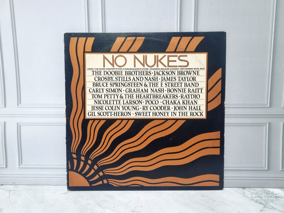 Vintage Piringan Hitam Vinyl No Nukes - From The Muse Concerts For A ...
