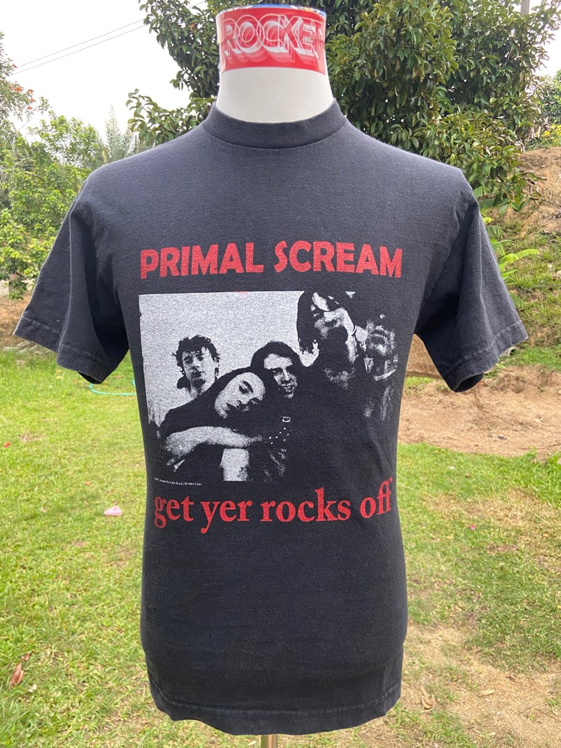 Vintage y2k PRIMAL SCREAM, Men's Fashion, Tops & Sets, Tshirts & Polo ...