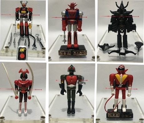 voltes v gettter srw popy banpresto bandai cpa capsule robot japan ...