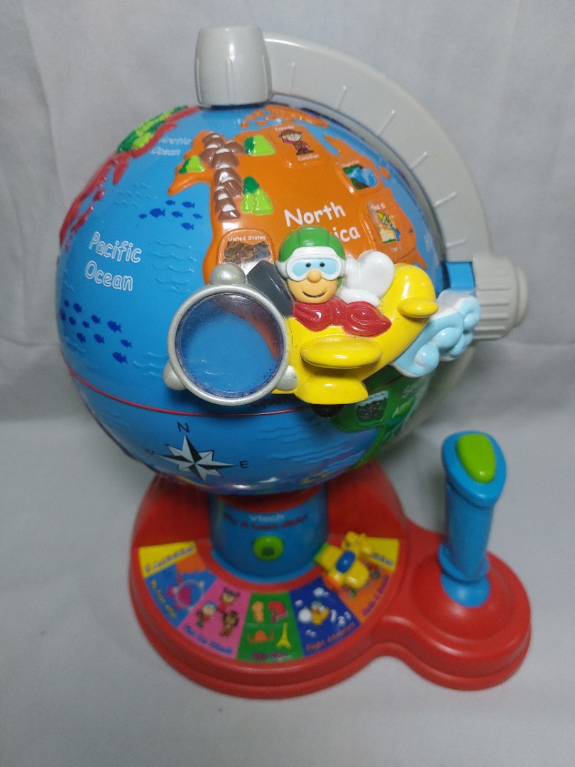 Vtech Fly and Learn Globe, Hobbies & Toys, Toys & Games on Carousell