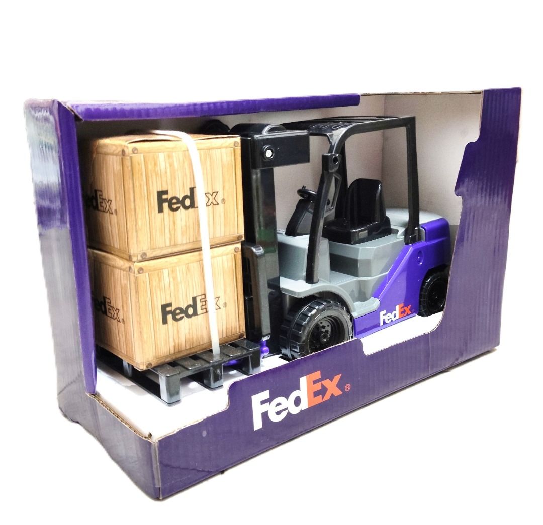 15cm tall Fedex forklift toy car truck vehicle model Toyota Hyster-Yale ...