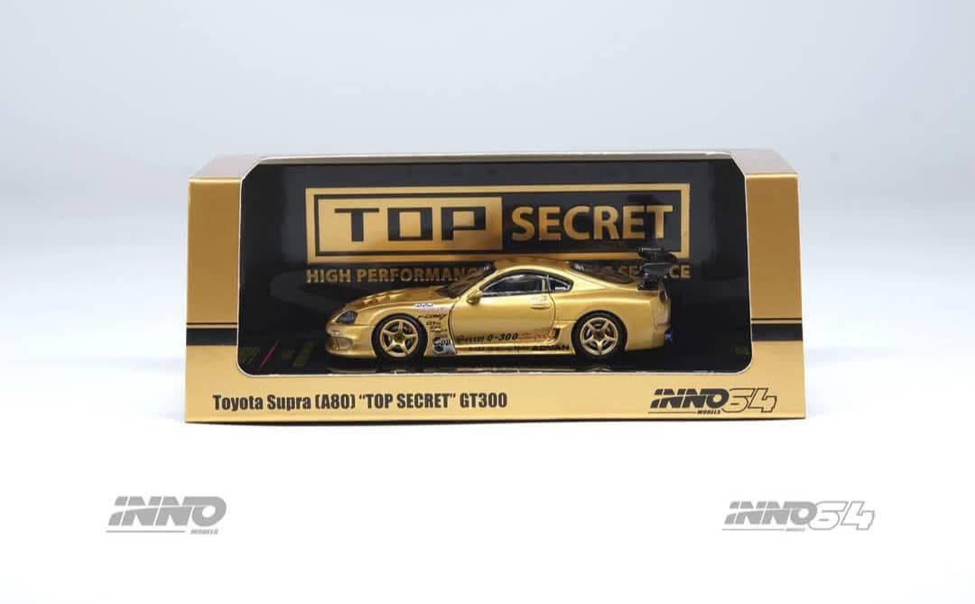 1/64 INNO64 Models Toyota Supra (A80) Top Secret TAS 2025, Hobbies ...