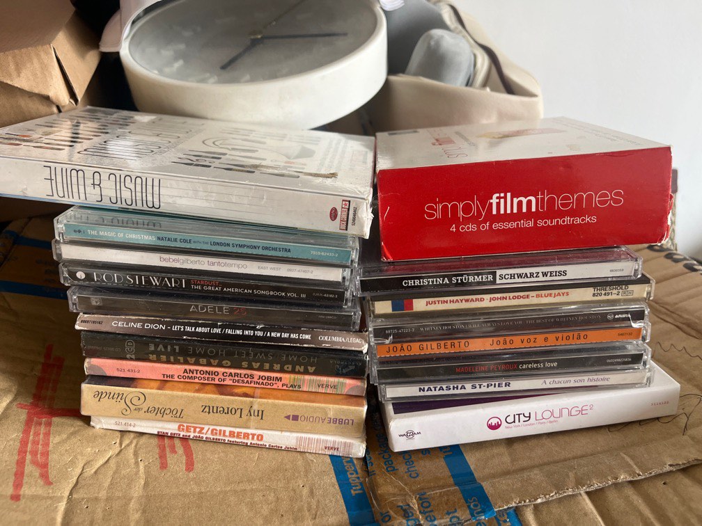 18 music CDs bundle (including celine dion, adele, rod stewart and ...