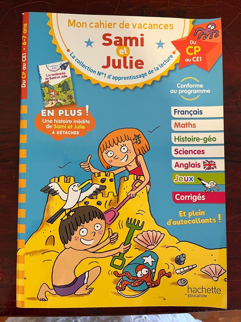 3 French Workbooks for CP and CE1, Hobbies & Toys, Books & Magazines ...