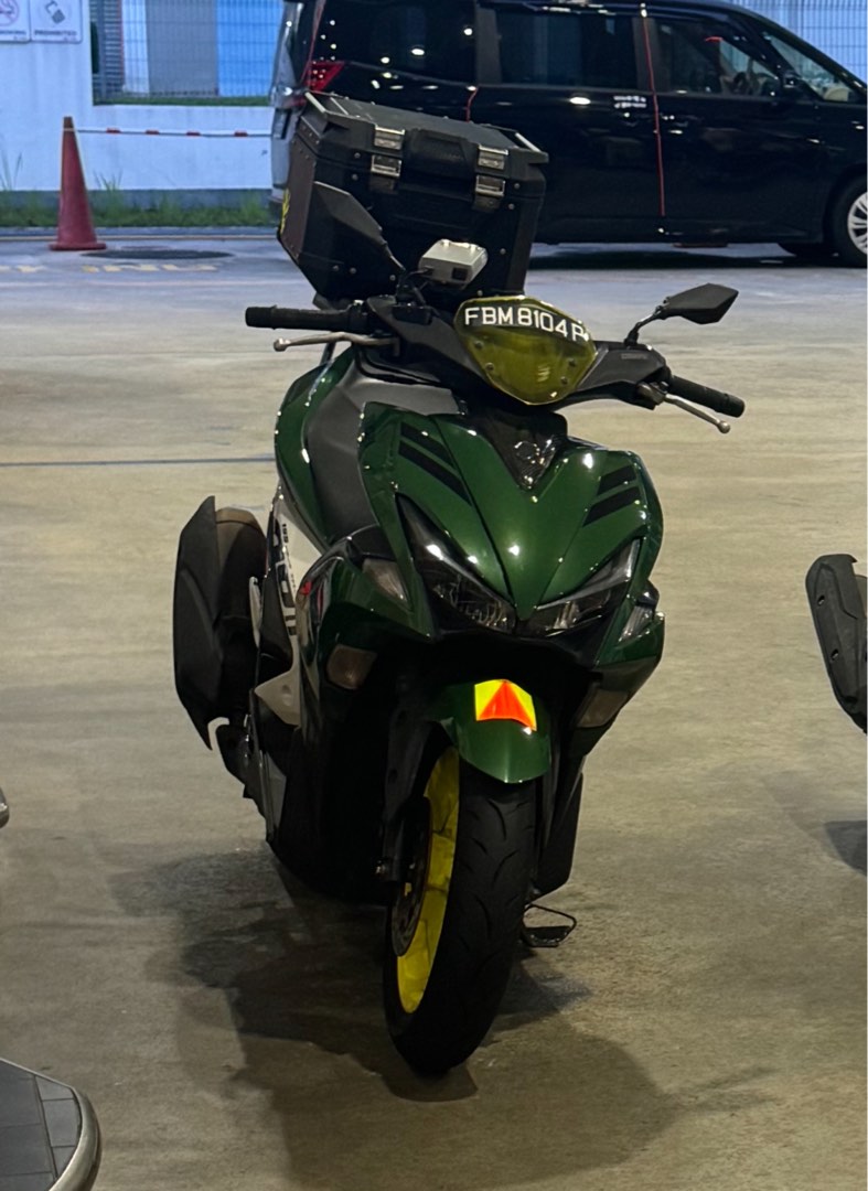 Aerox v1 keyless, Motorcycles, Motorcycles for Sale, Class 2B on Carousell