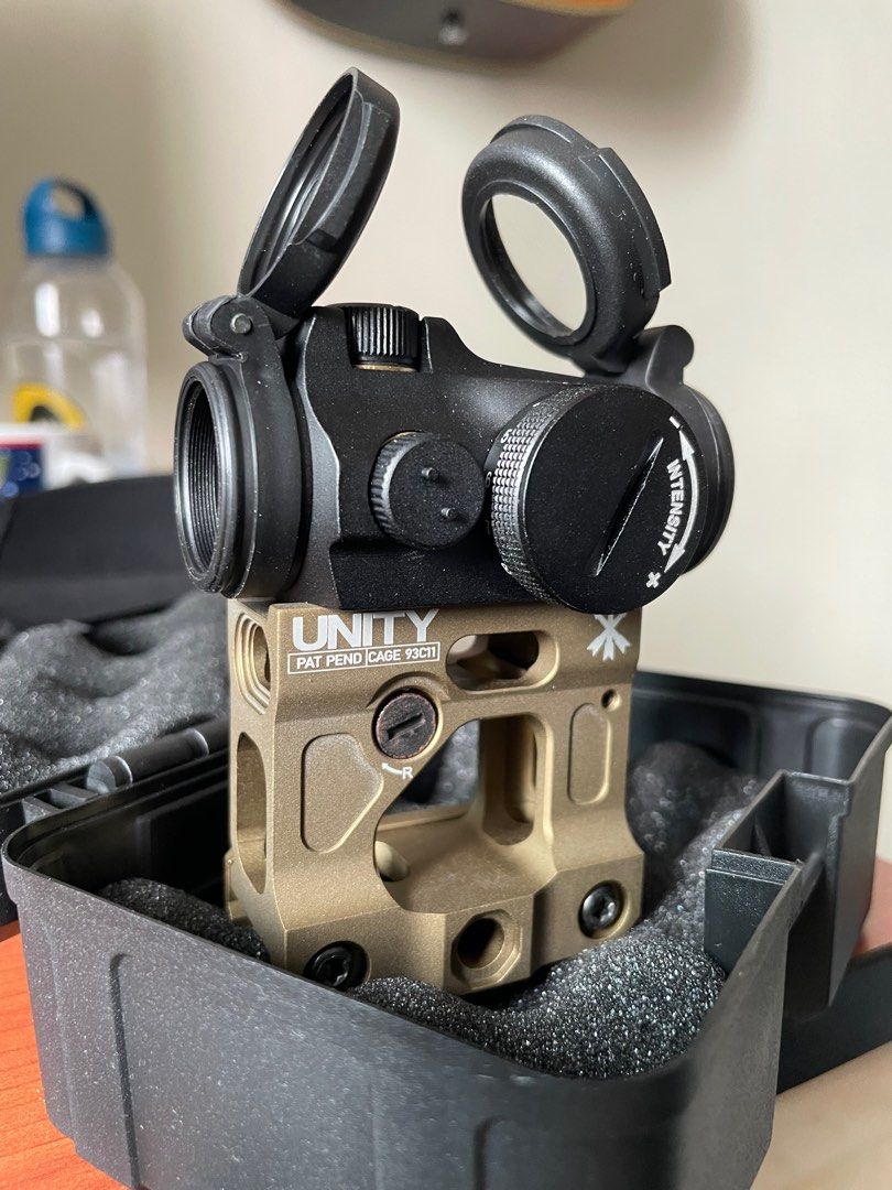 UNITY FAST Aimpoint T2 red dot sight for gel blasters, Hobbies & Toys ...