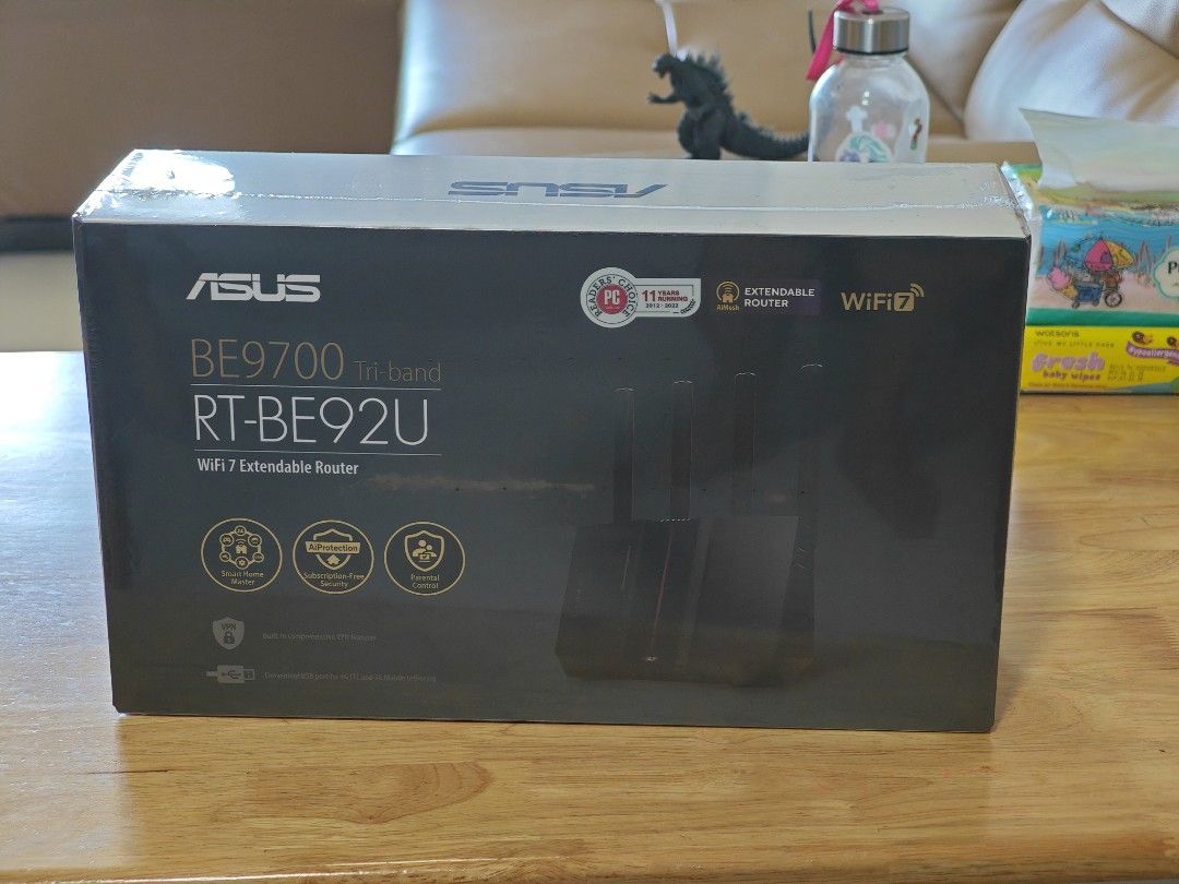 ASUS BE9700 Tri-Band WiFi 7 Extensible Router RT-BE92U, Computers & Tech, Parts & Accessories ...