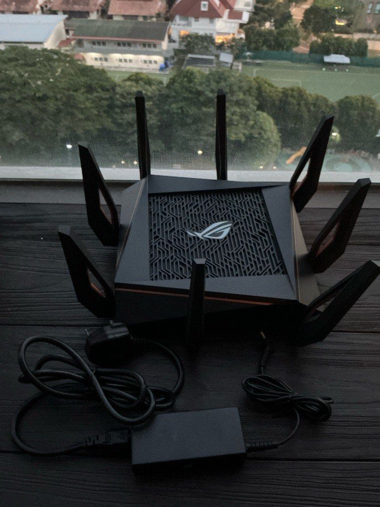 ASUS ROG Rapture GT-AX11000, Computers & Tech, Office & Business Technology on Carousell