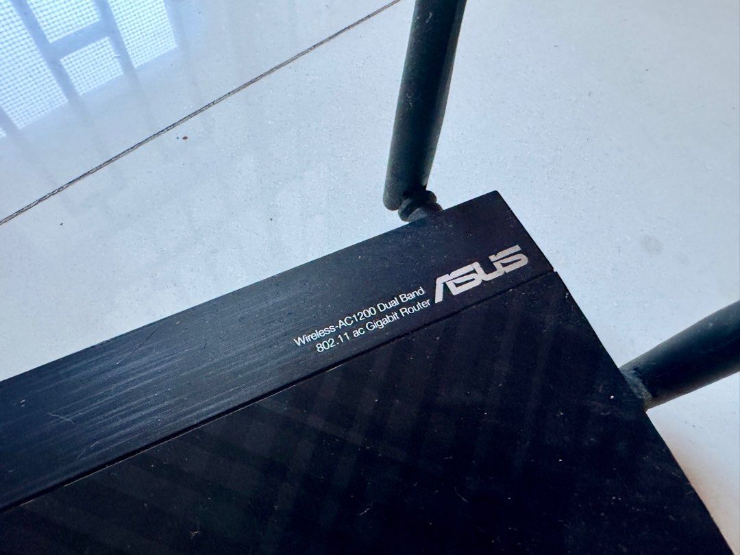 Asus Router Wireless-AC1200 Dual Band, Computers & Tech, Parts ...