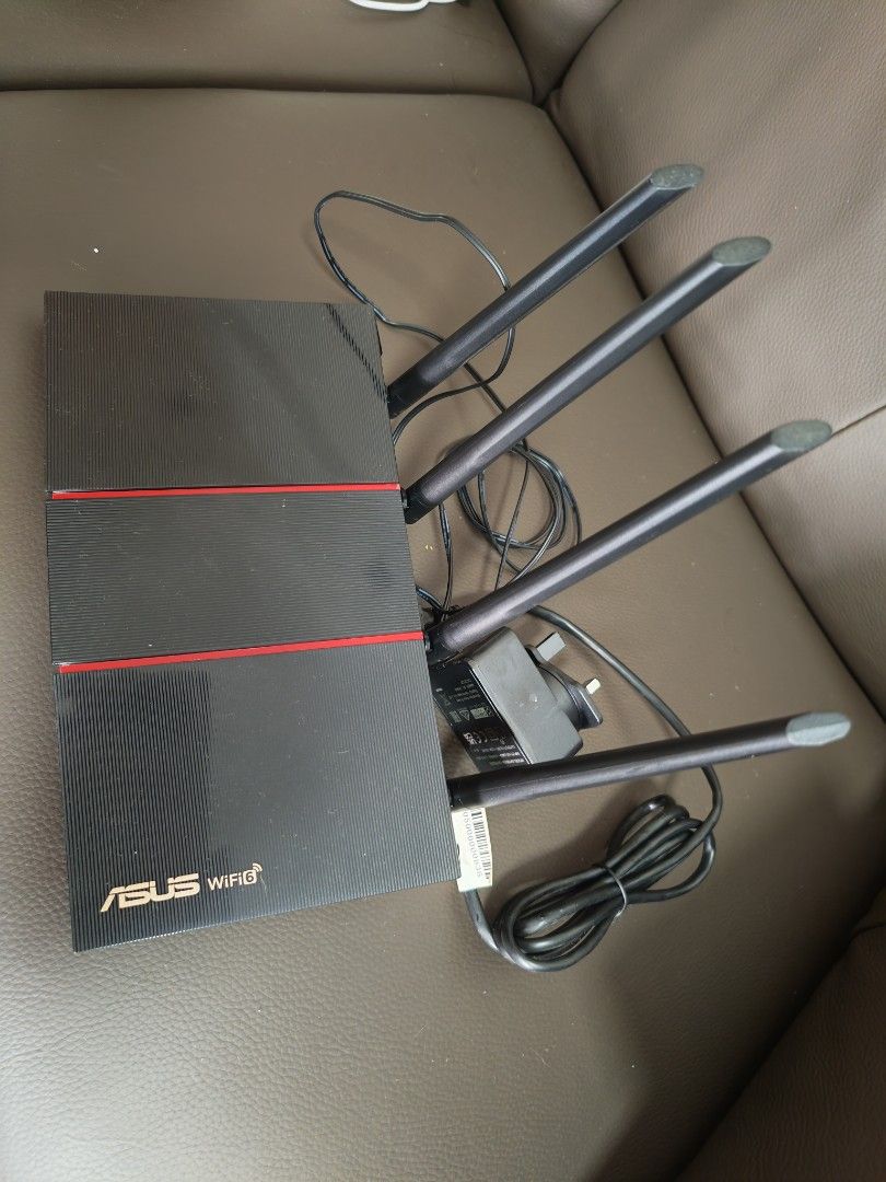 ASUS RT-AX3000P Dual Band WiFi 6 Router, Computers & Tech, Parts ...