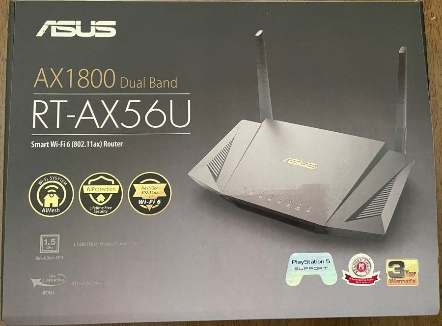 ASUS RT-AX56U wifi 6 router, Computers & Tech, Parts & Accessories ...