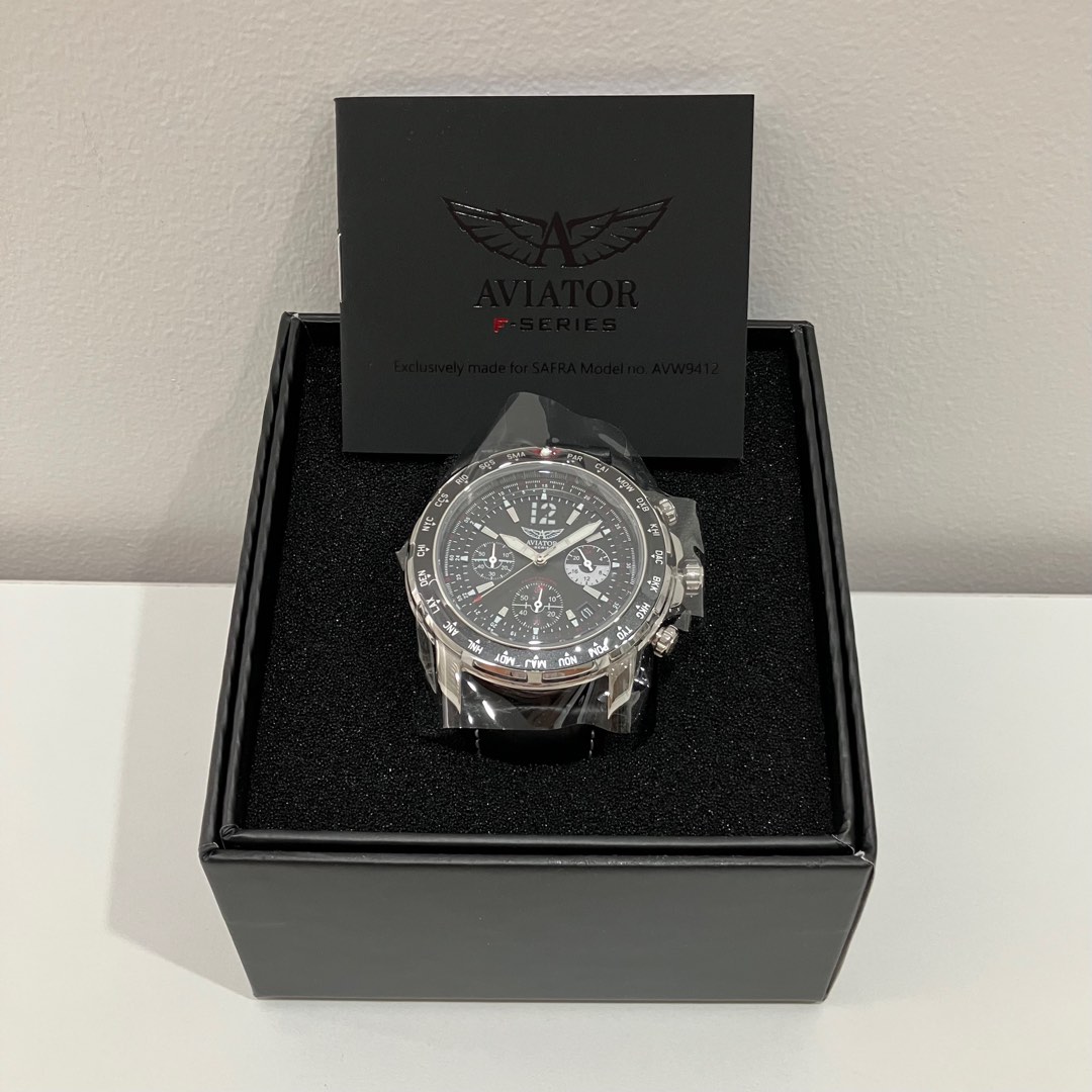 Aviator F-Series GMT Chronograph Watch, Men's Fashion, Watches ...