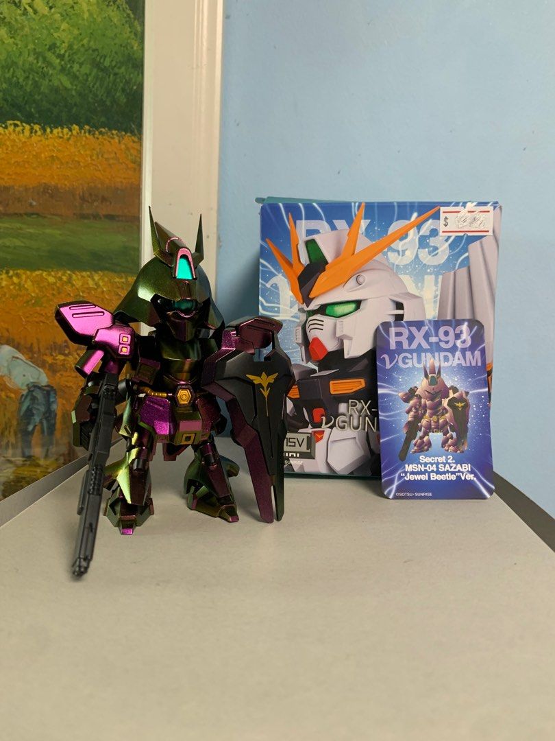 Bandai MSV RX-93 v Gundam Blind Box Secret 2 - Jewel Beetle ver ...