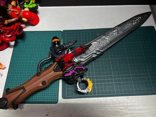 vintage Bandai Japan 1996 carranger Narikiri series Gekisou Super ...