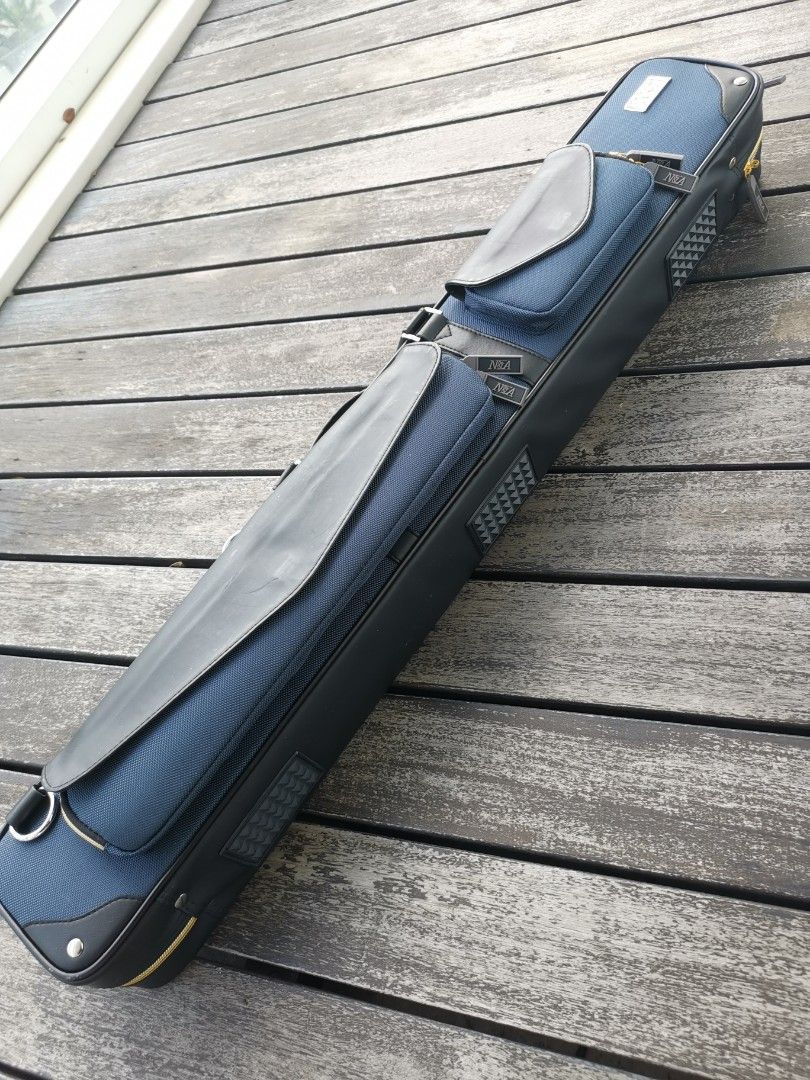 Blue and Black Cue Case, Sports Equipment, Sports & Games, Billiards ...