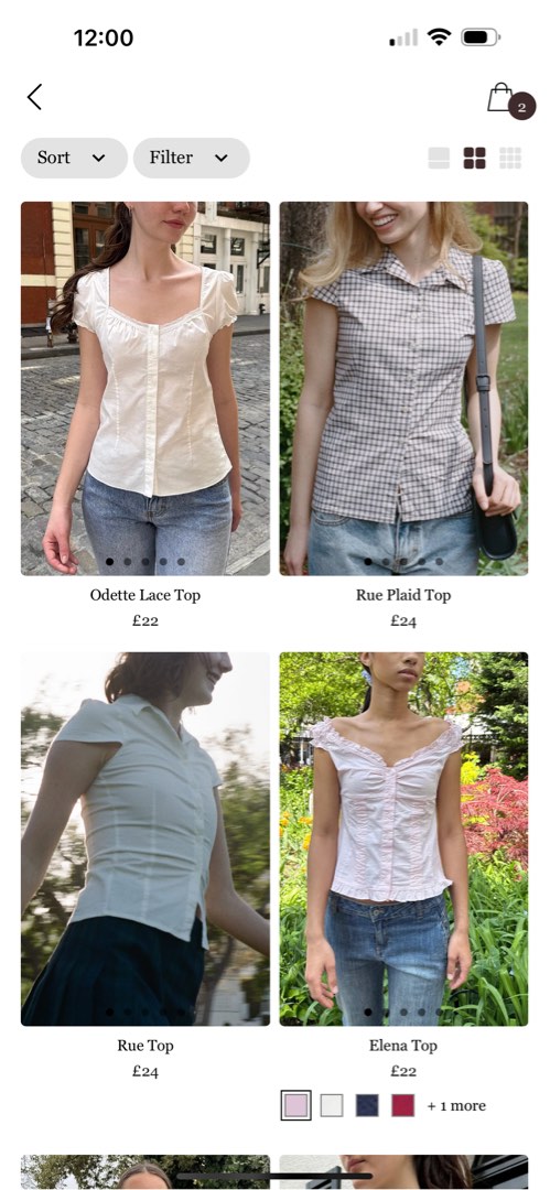 brandy melville UK htb, Women's Fashion, Tops, Shirts on Carousell