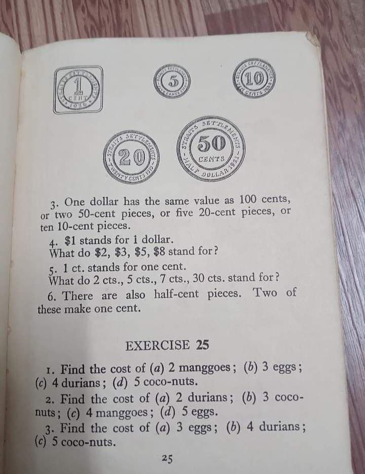 Buku Malayan Arithmetic - Book Two Longmans' Practical Cetakan 1957 ...