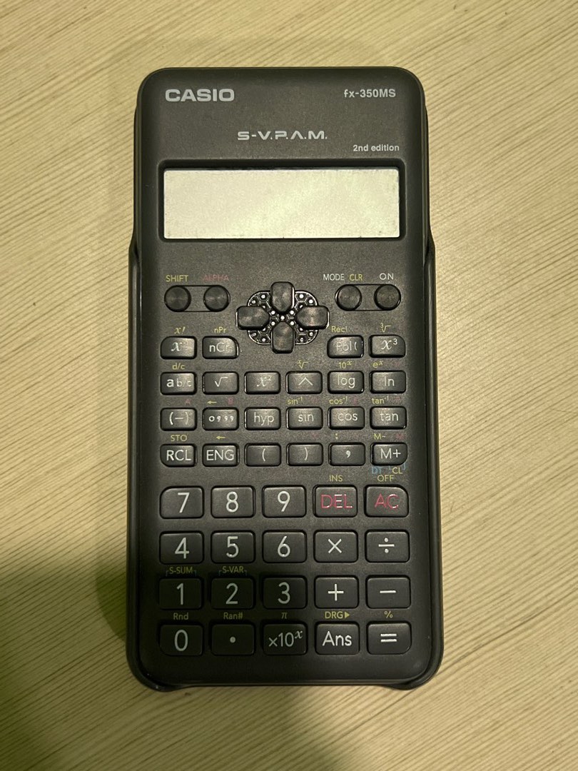 Casio fx-350MS Scientific Calculator, Hobbies & Toys, Stationery ...