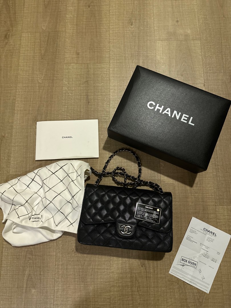 Chanel jumbo flip bag, Luxury, Bags & Wallets on Carousell