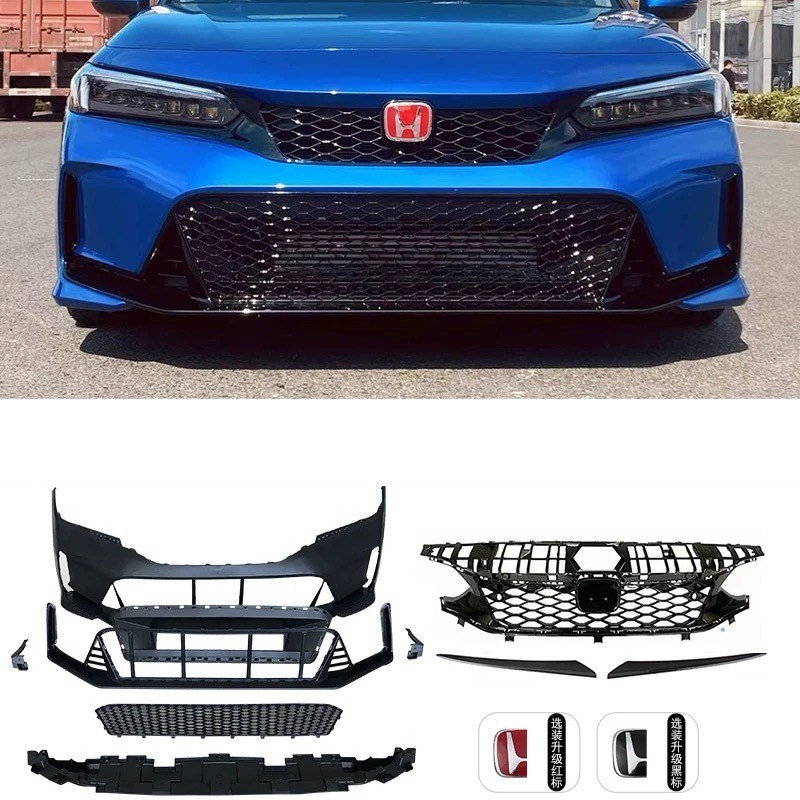 Civic FE Type R Bodykit - 11gen [Bumper, Front Grill, Front Lip ...