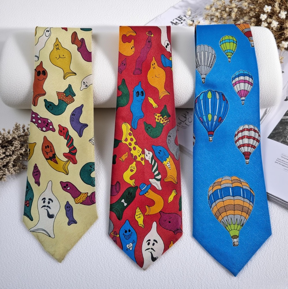 Colourful Vintage Novelty Neckties – Fun Party & Performance ...