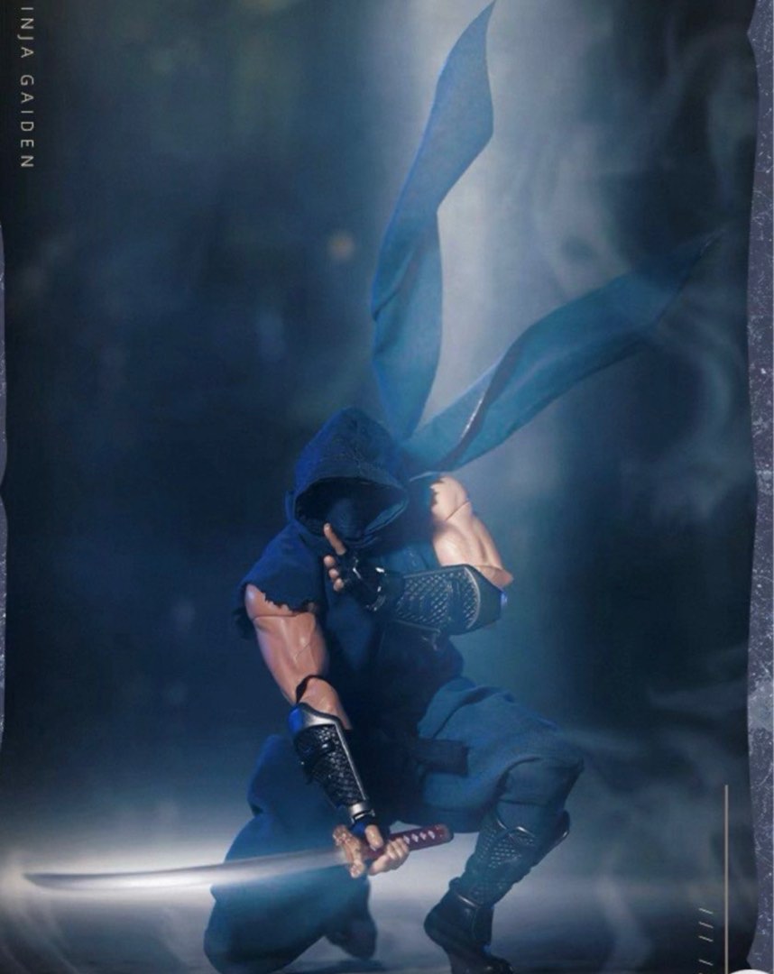 Custom 1/12 Ninja Suit ONLY (special made for Kaiyodo Revoltech Ryu ...