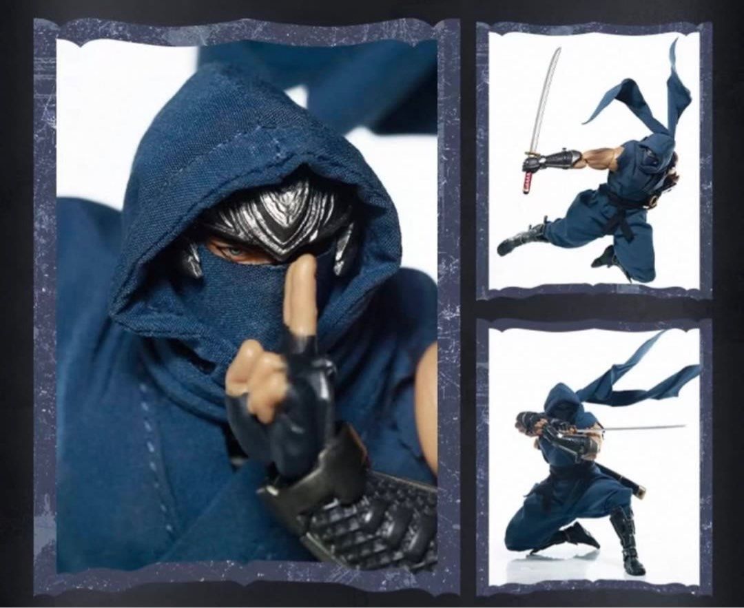 Custom 1/12 Ninja Suit ONLY (special made for Kaiyodo Revoltech Ryu ...